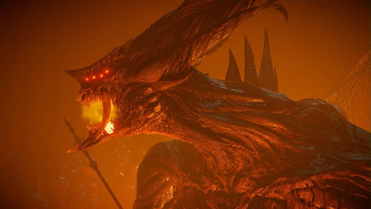 This is how to beat Demon's Souls Dragon God as a Mage - YouTube