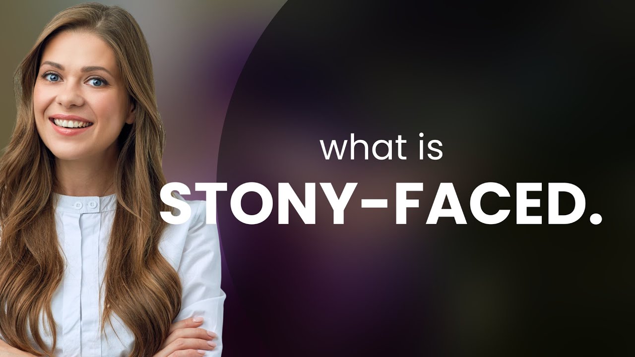 Understanding "Stony-faced": A Guide to English Idioms - YouTube