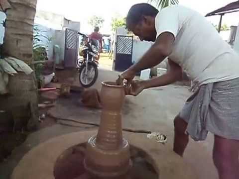 pottery telangana kummari shalivahana - YouTube