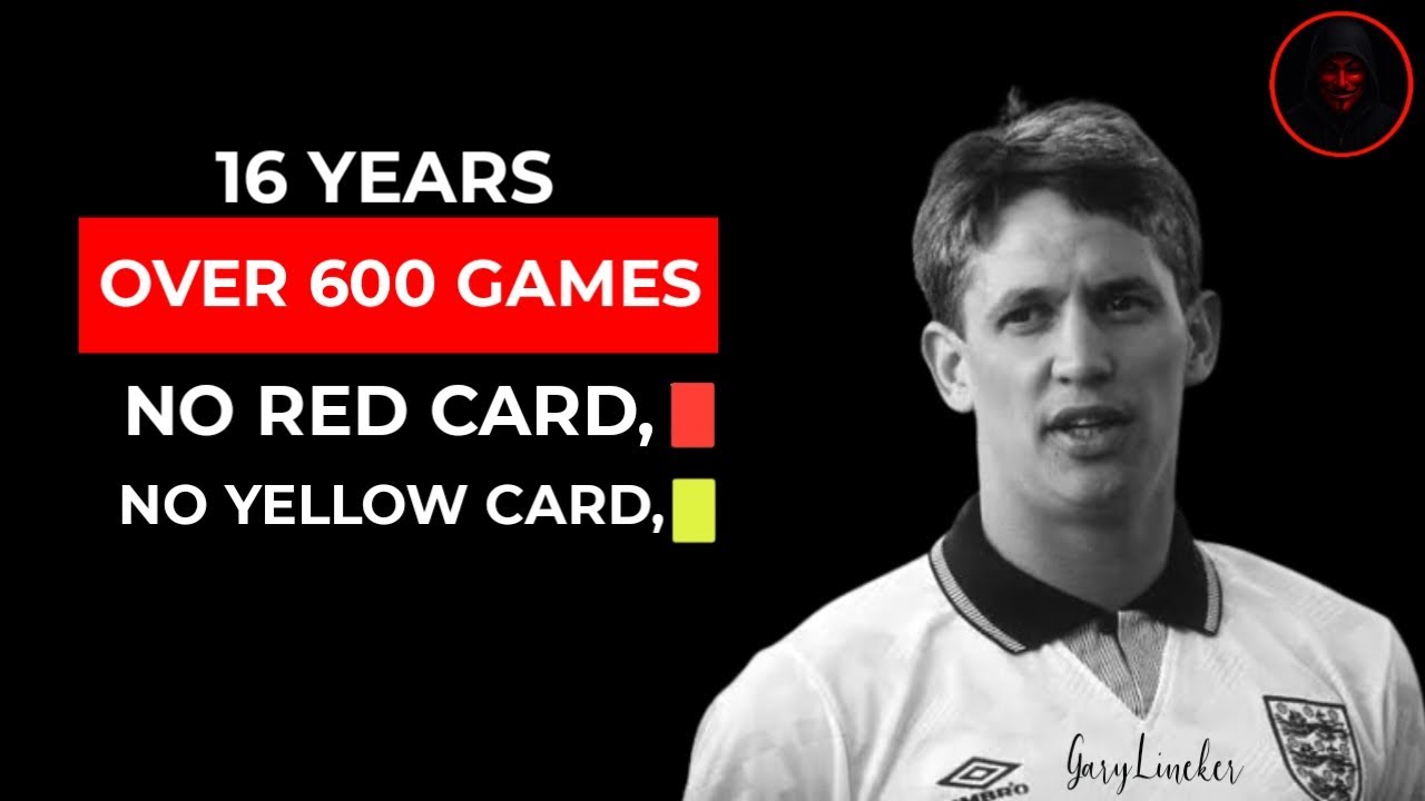 OVER 600 MATCHES. NO RED CARD. NO YELLOW CARD. NO OUTBURST. How Gary ...