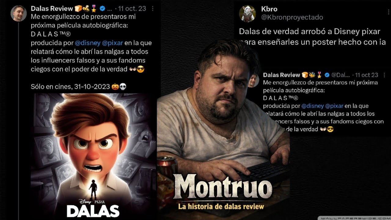 DALAS IGNORADO COMPLETAMENTE x DISNEY y PIXAR para HACER una PELICULA ...
