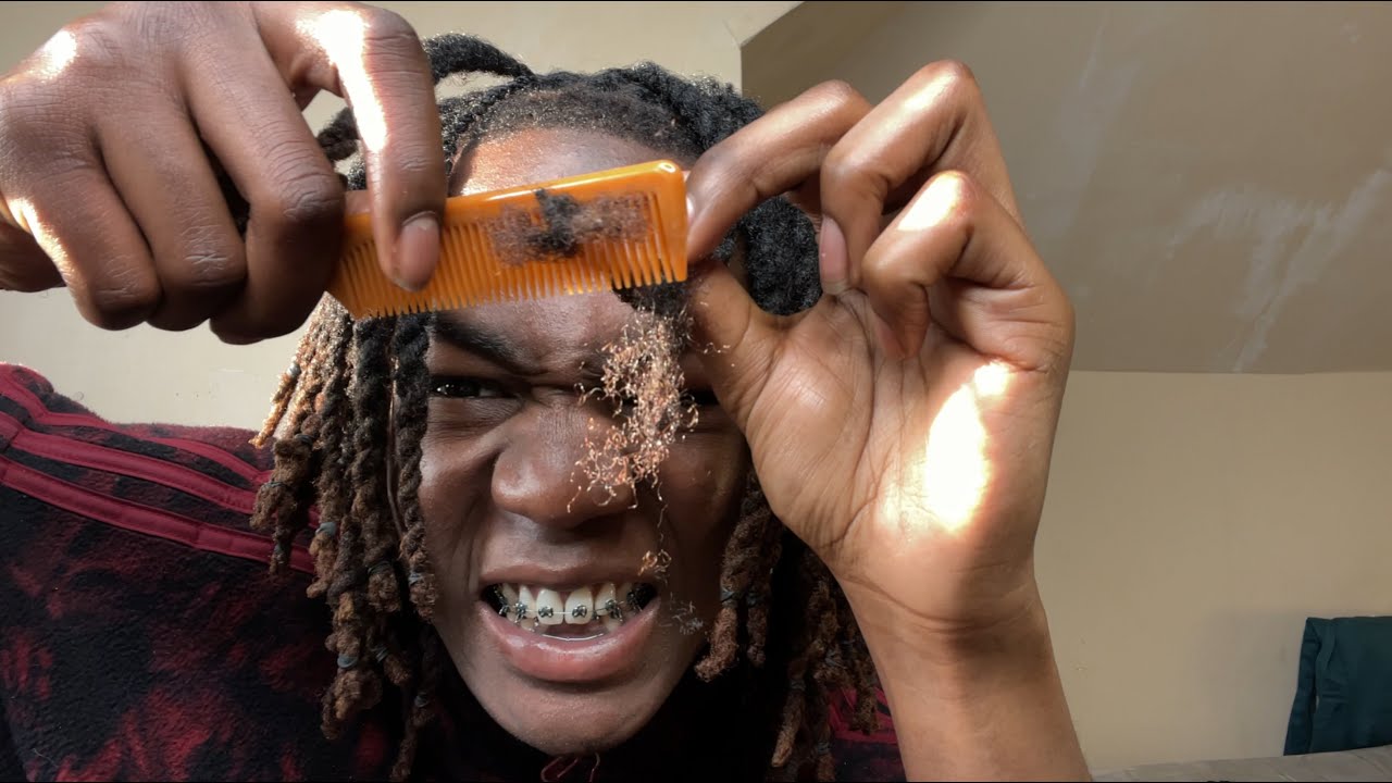 Combing Out Dreads After 3 Years - YouTube