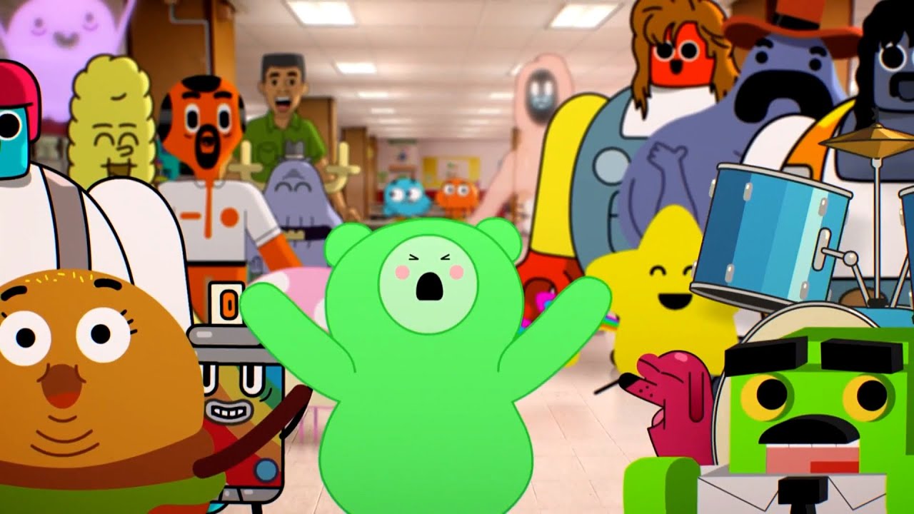 Los Extras (con letra) 🎵 | Canción El Asombroso Mundo de Gumball en ...