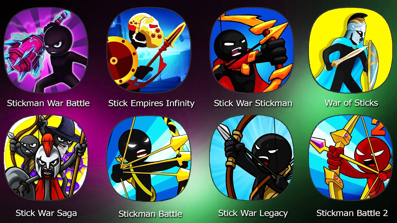 Stick Empires Infinity,War of Sticks,Stick War Legacy,Stickman War ...