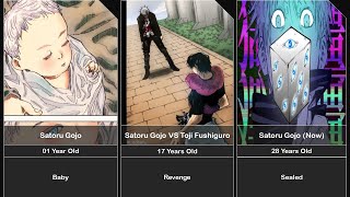 Evolution of SATORU GOJO in Jujutsu Kaisen. | Doovi