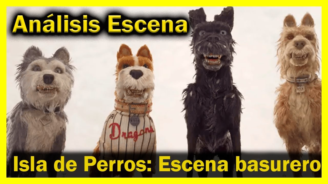 🐶 ISLA De PERROS - Análisis ESCENA: BASURA 🗑️ De lo mejor de Wes ...