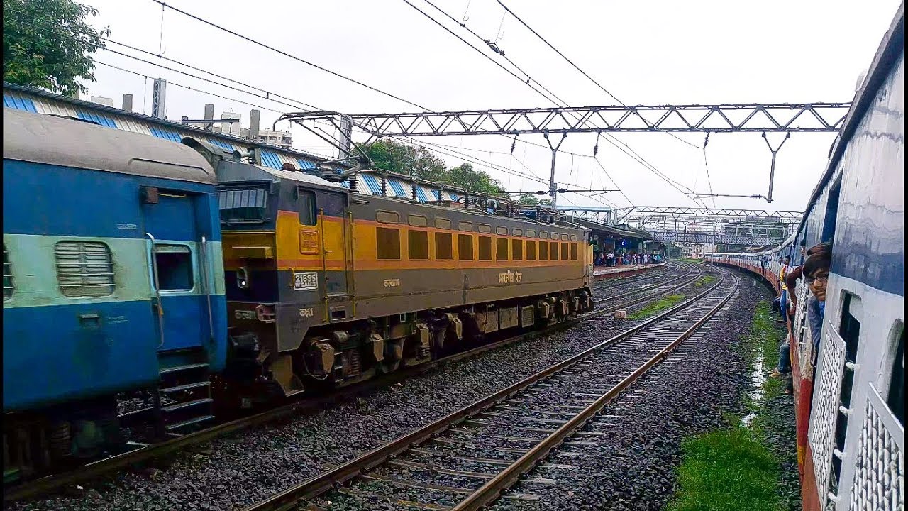 Dual Tone Honk of WCAM-3 | Udyan Express through Chinchwad | Indian ...
