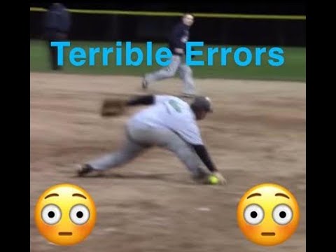 Amateur Baseball & Softball Errors Compilation - YouTube