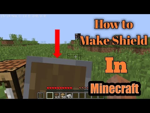 How To Make Shield In Minecraft || By Technical World || - YouTube