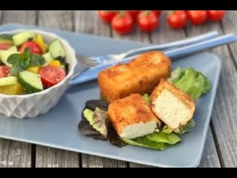 Saganaki  - gebackener Schafskäse
