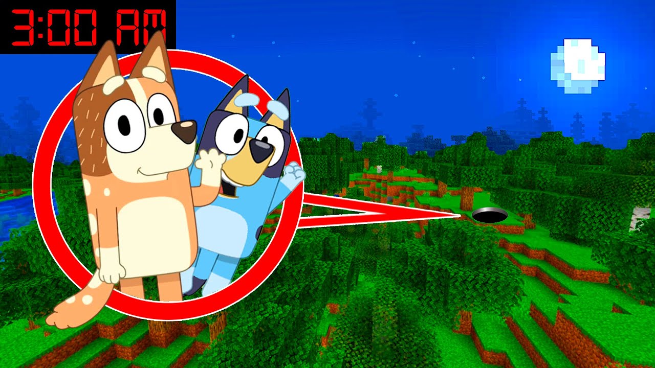 ¿Qué hay en la base secreta de Chilli de Bluey en Minecraft? No lo ...