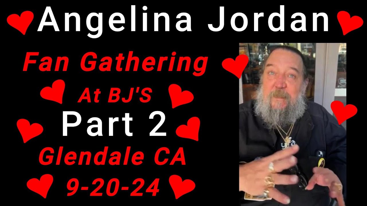 Part 2 Angelinas Fans Gather at BJ'S In Glendale CA 9 20 24! Angelina ...