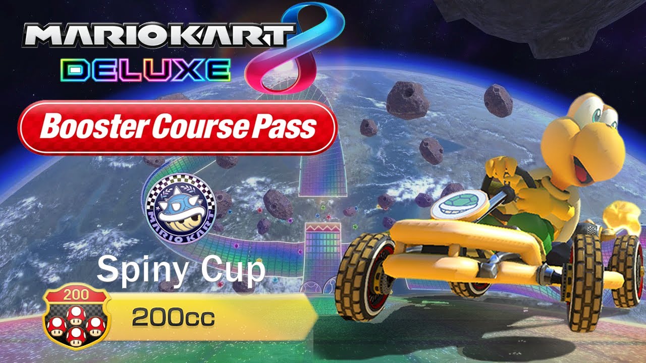 Mario Kart 8 Deluxe - Booster Course Pass - Spiny Cup 200cc (zerado ...