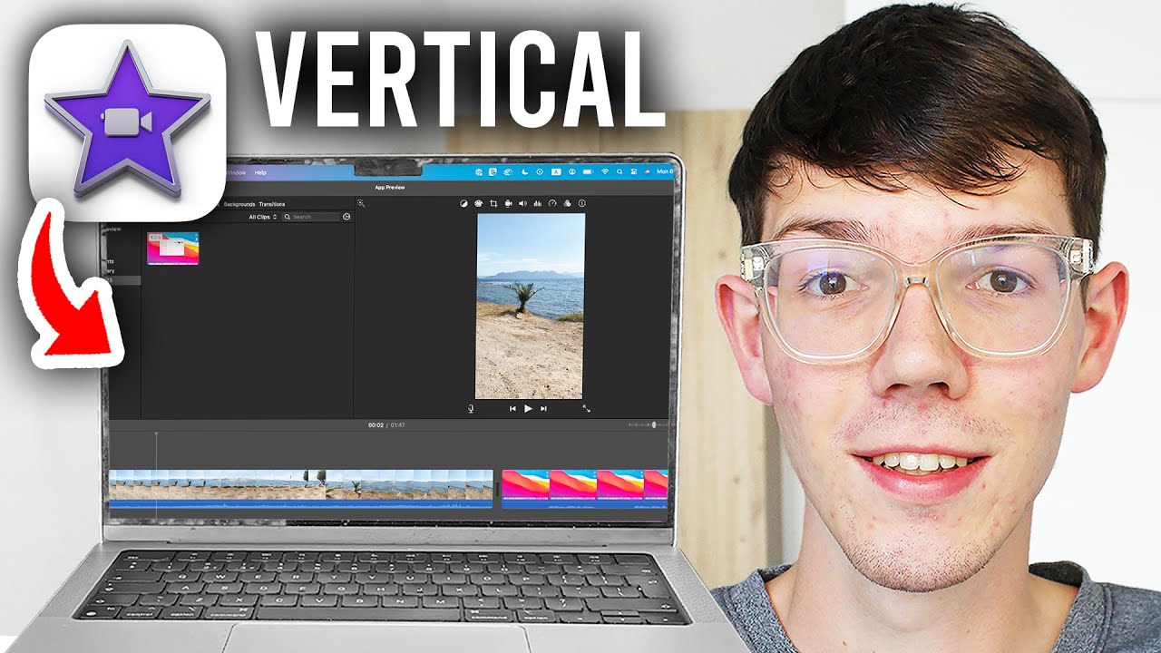 How To Make Vertical Videos In iMovie - Step By Step - YouTube