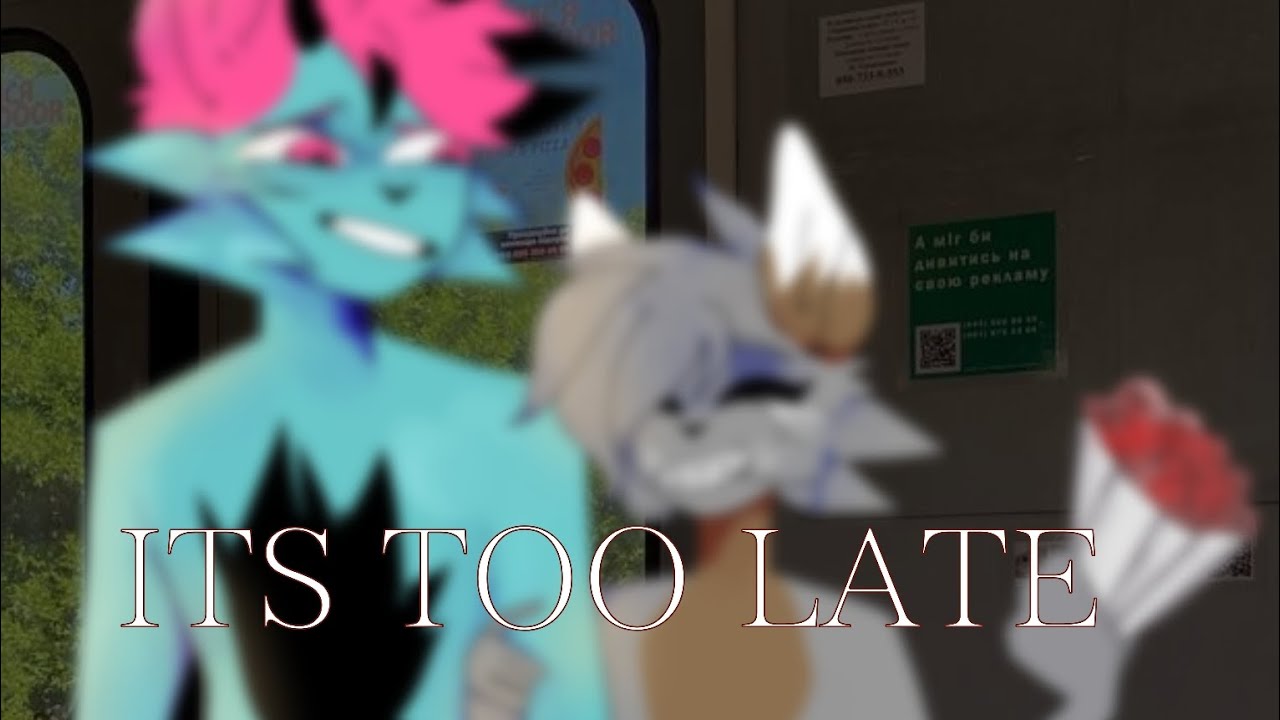 It's too late meme animation /REMAKE /(Flipaclip) - YouTube