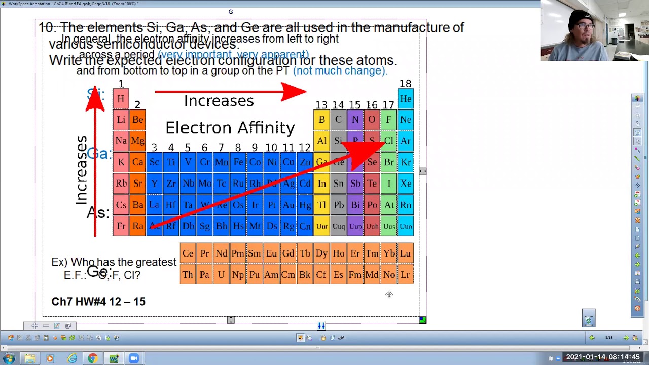 AP Chemistry Ch7 HW#3 9 - 11 - YouTube