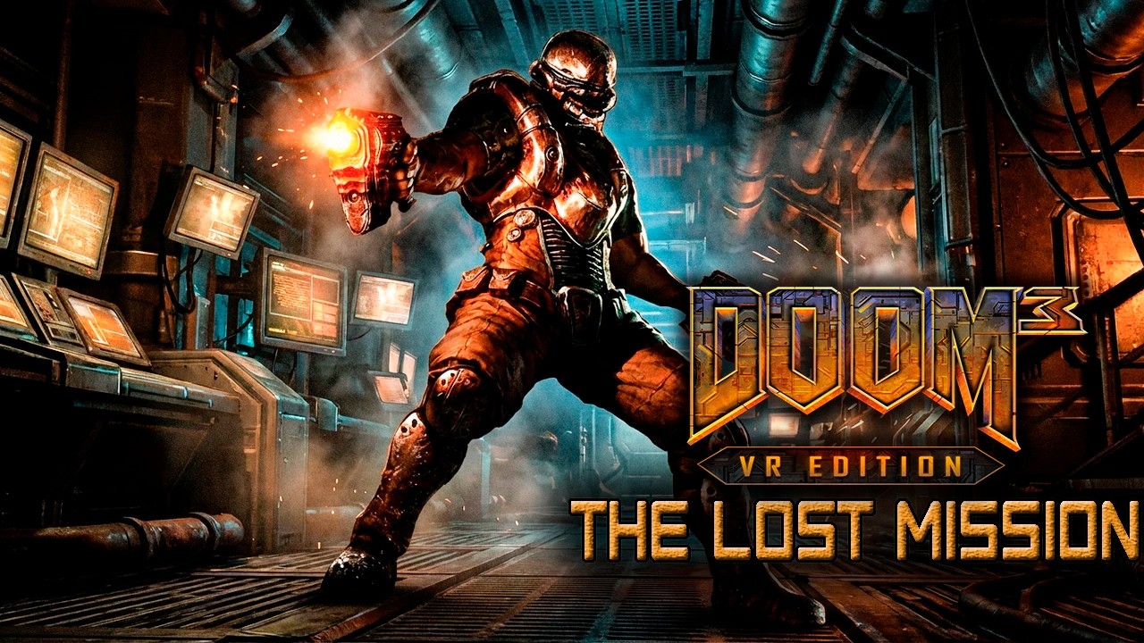 DOOM 3 BFG VR Mod (Pico 4) THE LOST MISSION №11- Последний из отряда ...