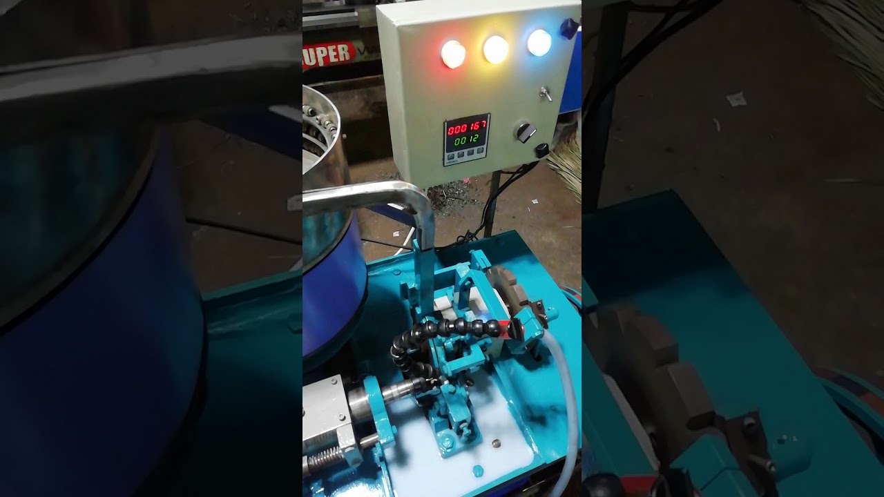 Automatic Hole Machine - YouTube