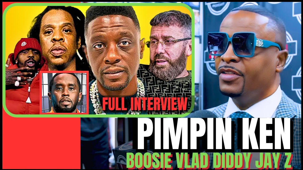 Pimpin Ken Update on Boosie Federal Gun Charges, Jay z, Diddy, Crips ...