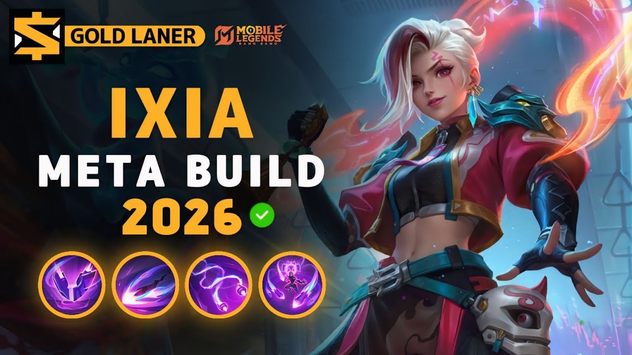 Ixia NEW META Build 2026, Emblem, and Best Hero Counters | Mobile ...
