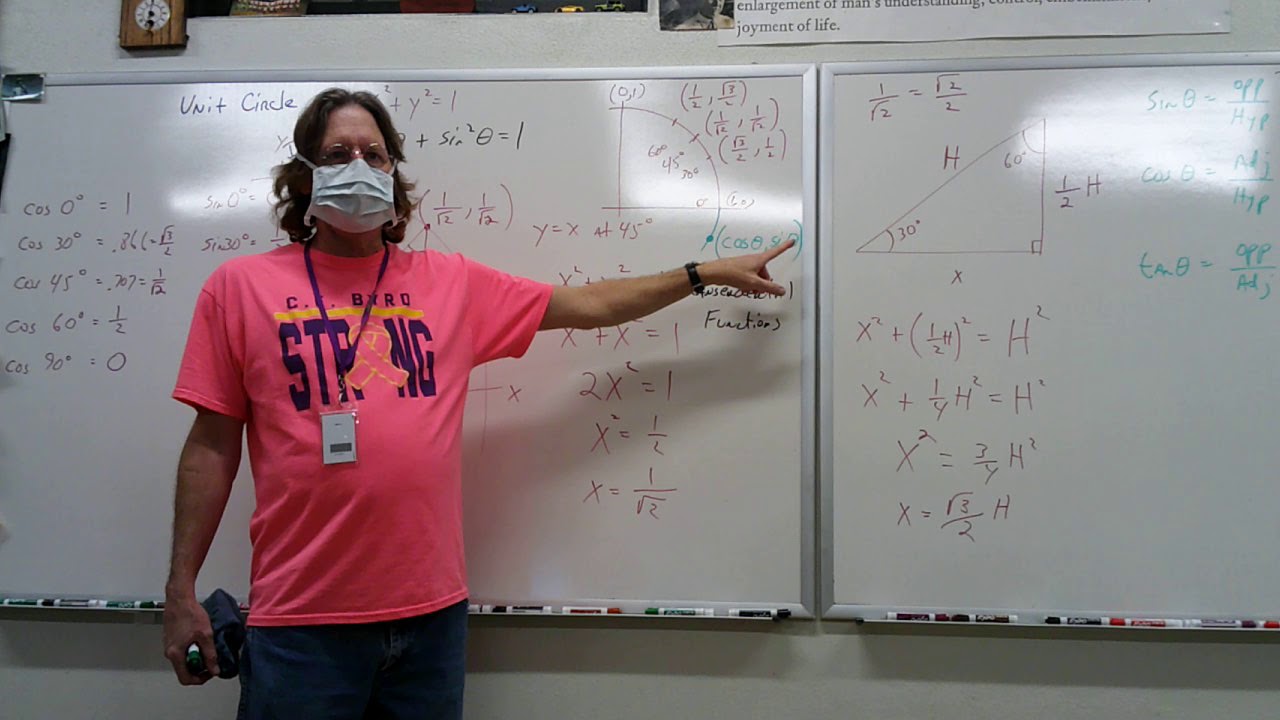 Unit Circle Q1 finish - YouTube