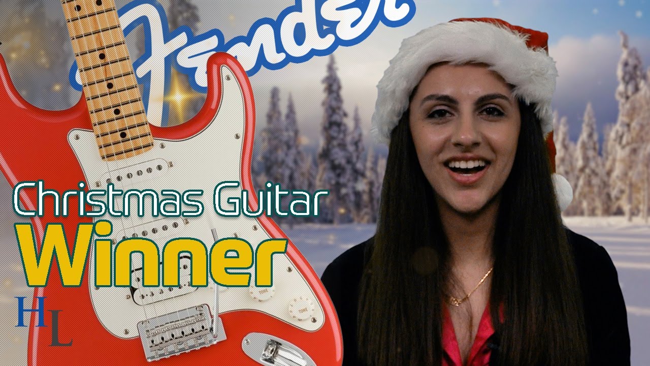 Announcing the Winner! | Hackard Law Christmas Guitar Contest Winner ...