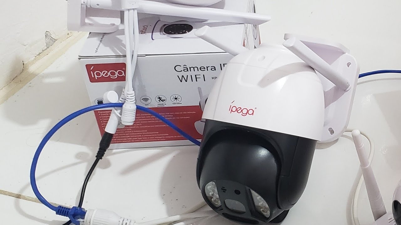 Como Configurar Camera ipega Kp ca 183 Pelo Cabo de rede - YouTube