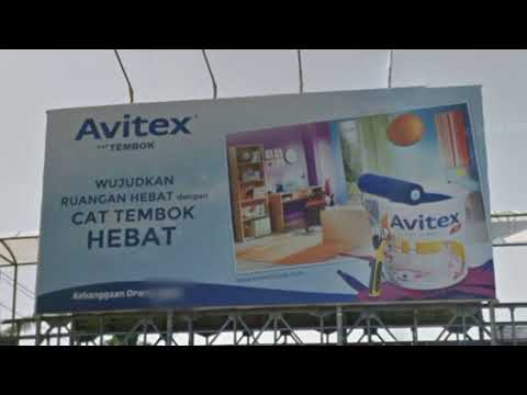 Billboard Avitex - Wujudkan Ruangan Hebat dengan Cat Tembok Hebat (2015)