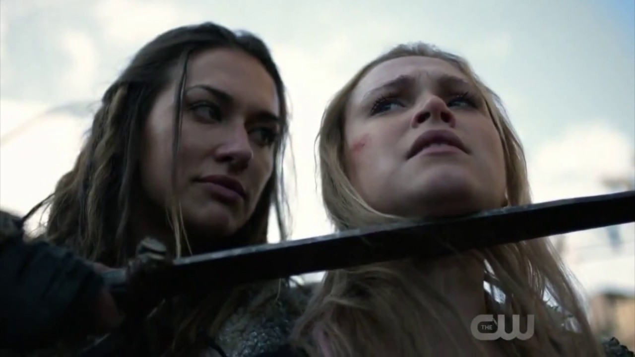 The 100 4x01 Ice Nation takes over Polis - YouTube