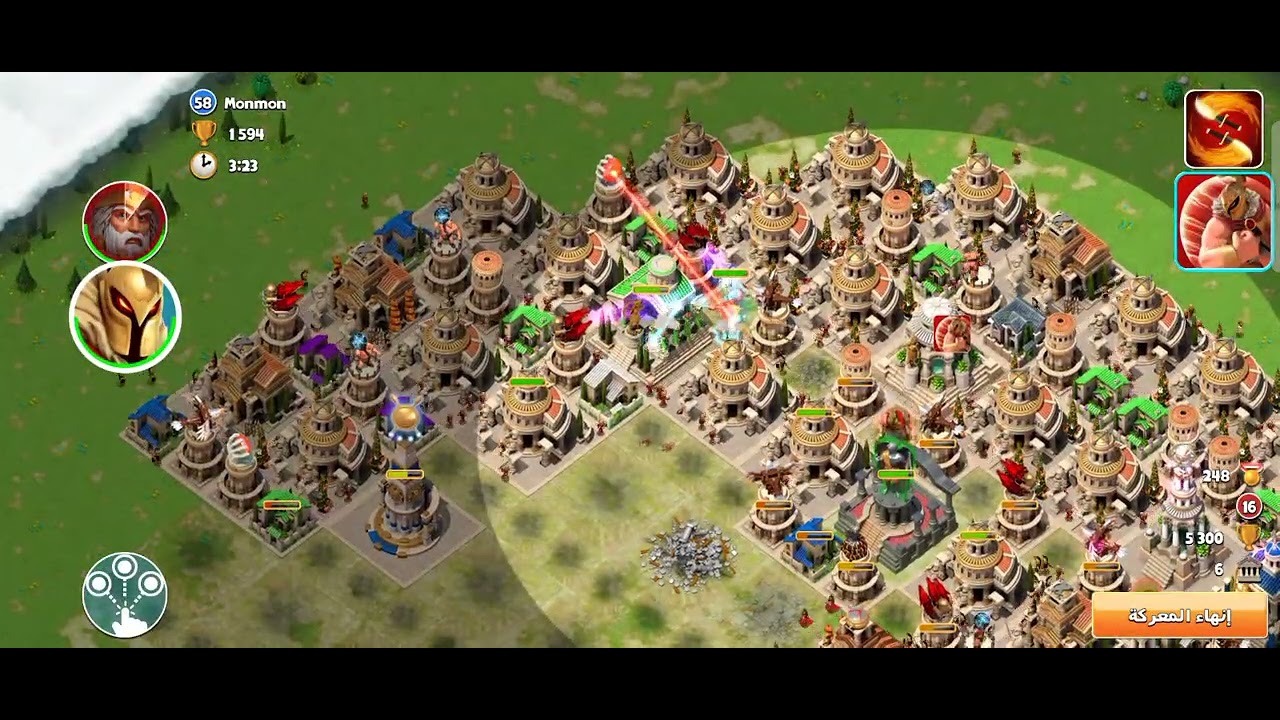 Gods of Olympus Challenge Invasion Death Escape Round 16 - YouTube
