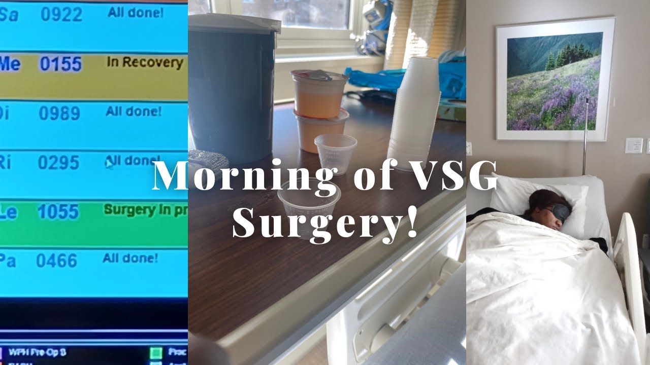 VSG Surgery DAY!! - YouTube