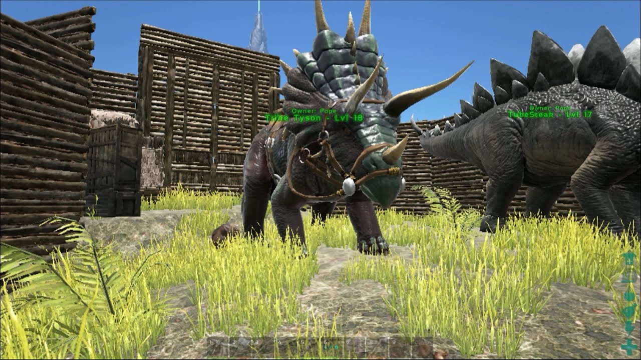 Pope Plays:: ARK: Survival Evolved Ep01:: Intro to Ark and taming a ...