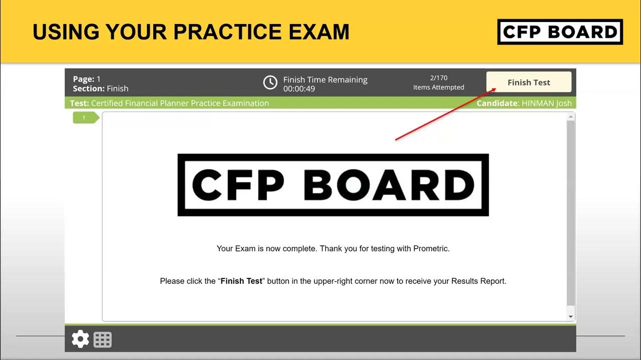 Study Tip: Using Your CFP Board Practice Exam - YouTube