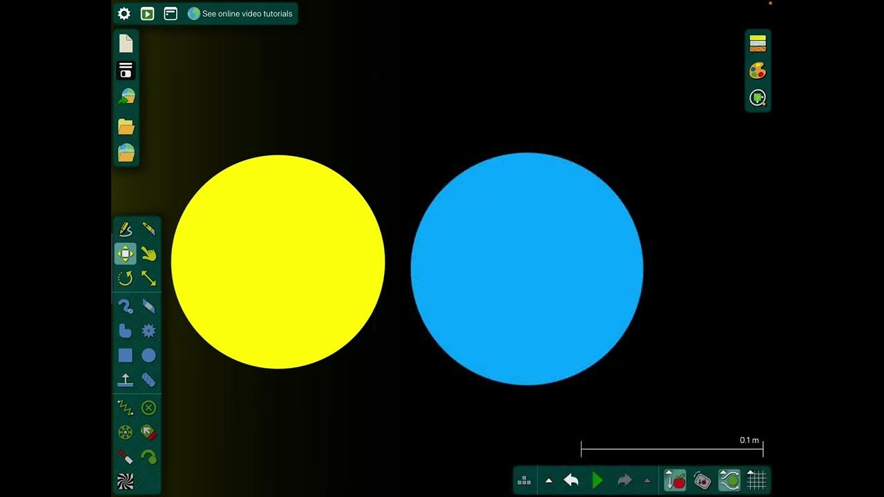 Algodoo how to make Earth - YouTube
