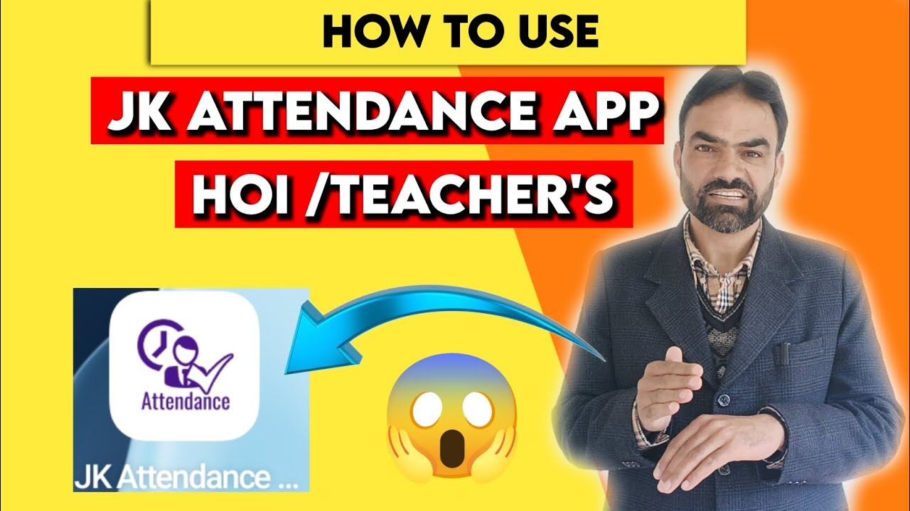 How to use JK Attendence App Full video 🥰 || Jk attendance app use ...
