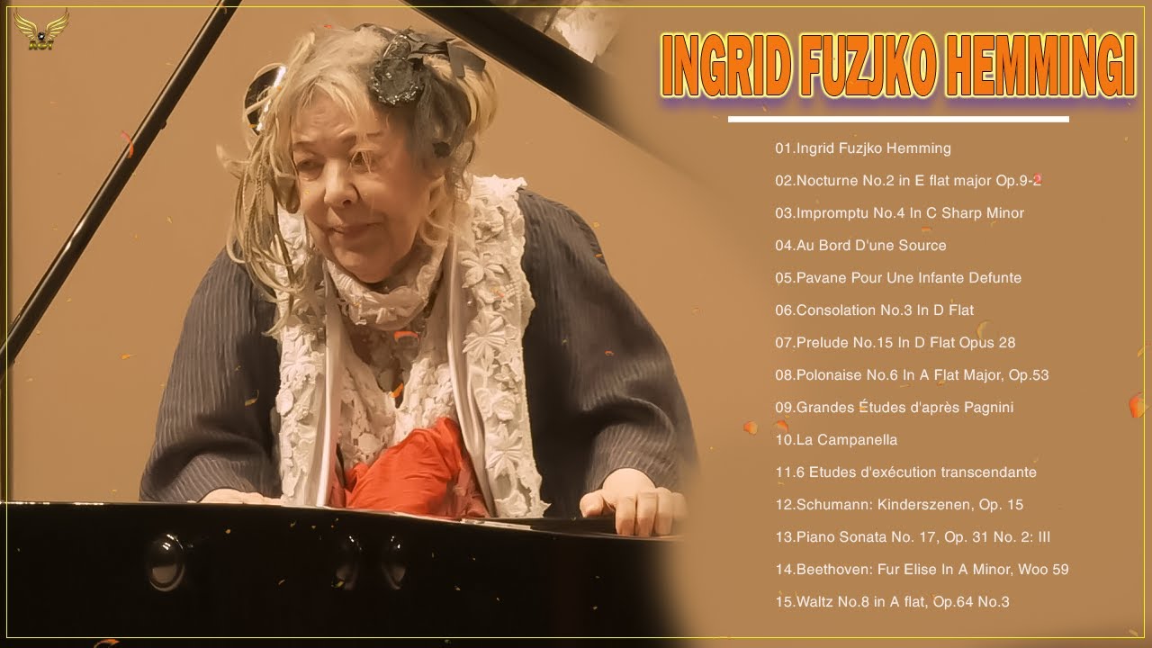 Beautiful JAPANES Piano Music 💖Ingrid Fuzjko Hemming Greatest Hits Full ...