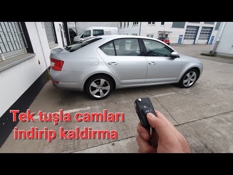 Anahtardan camları indirip kaldirma ayarı