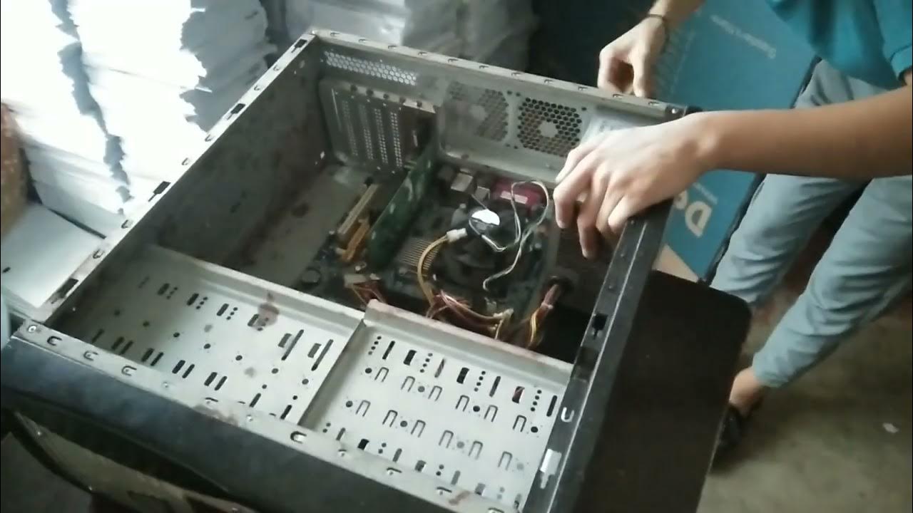 assemble and disassemble computer system unit. G-11 Radeon - YouTube