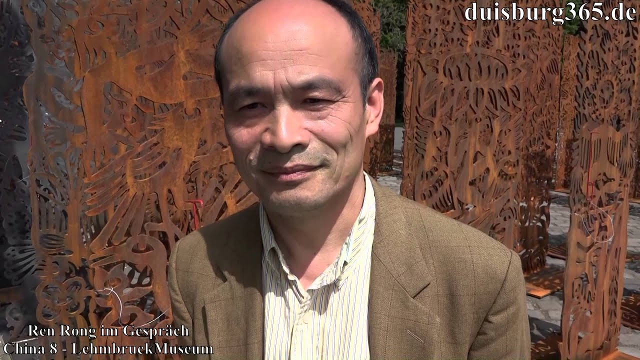 China 8 - Ren Rong im Gespraech - LehmbruckMuseum Duisburg - YouTube