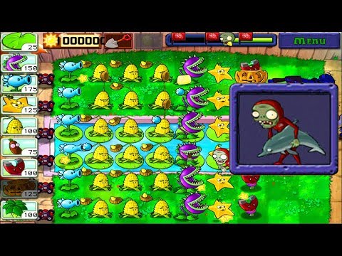 Best strategy Plants vs Zombies | Chomper Overcoming Dolphin Rider ...