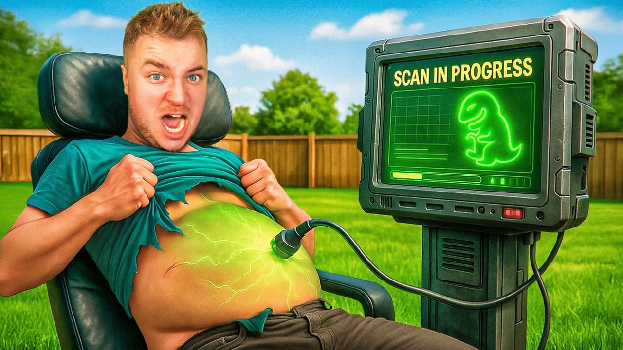 SOMETHING’S GROWING INSIDE LOGAN… (Pond Monster Baby?!) - YouTube