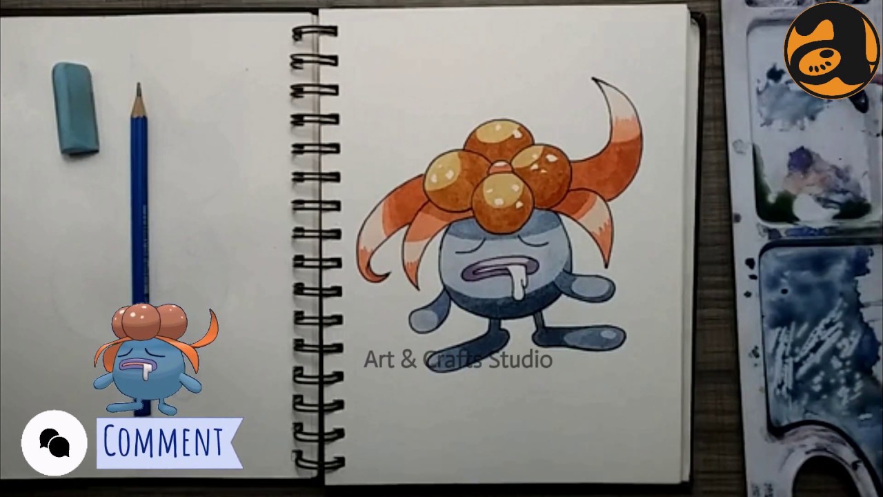 How to Draw Pokemon Gloom - YouTube