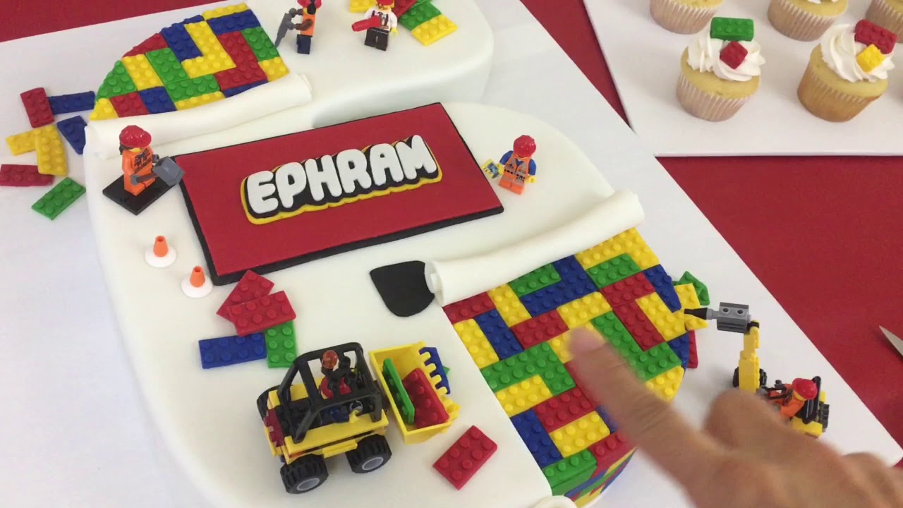 LEGO Number Cake - YouTube
