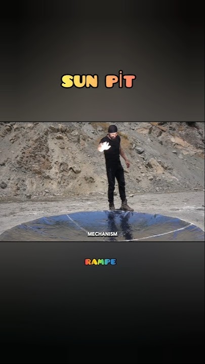 Sun Pit #sun #sunpit #Naturalenergy #solarenergy #energy #naturevideos ...