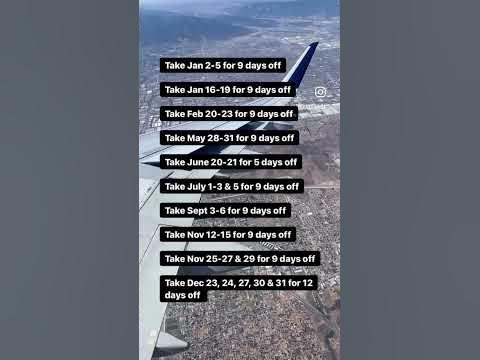 How to maximize travel days with your PTO in #2024 🛂🙌🌐 #shorts #traveltips #pto #guikegriot ...