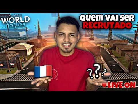 🔴 LIVE ON MTA RP 🔴DIA 2 RECRUTANDO PRO MEU GUETO NO WORLD ROLEPLAY 🔴 ...