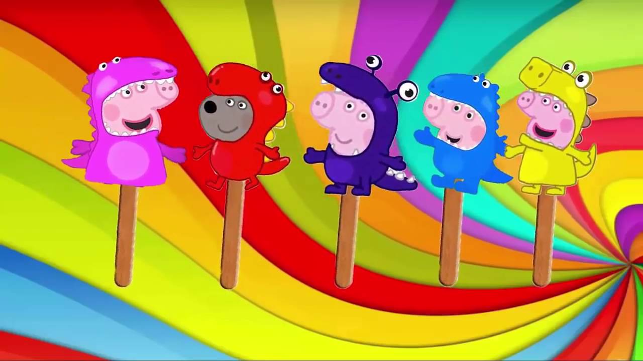 Peppa Pig Pirates Finger Family | Nursery Rhymes songs - YouTube