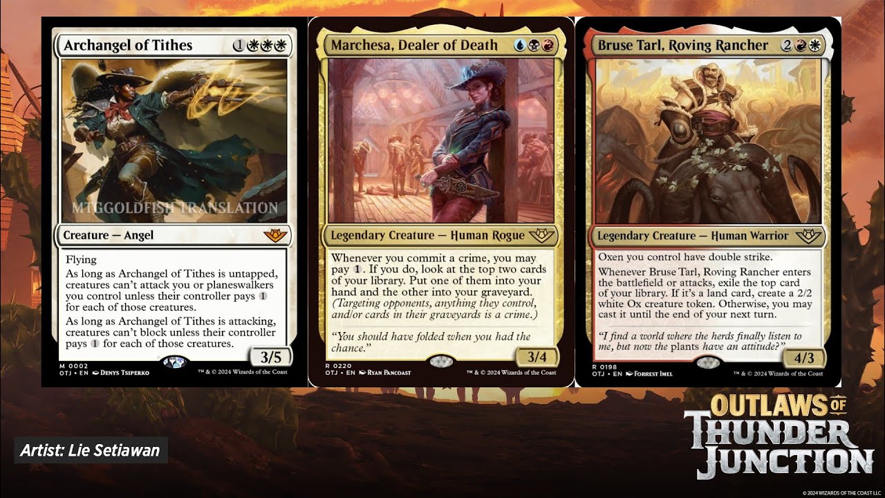 Outlaws of Thunder Junction Spoilers Day 2 - They Are Too Back - YouTube