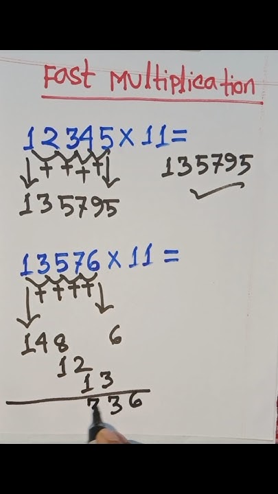 Fast Multiplication Trick . - YouTube