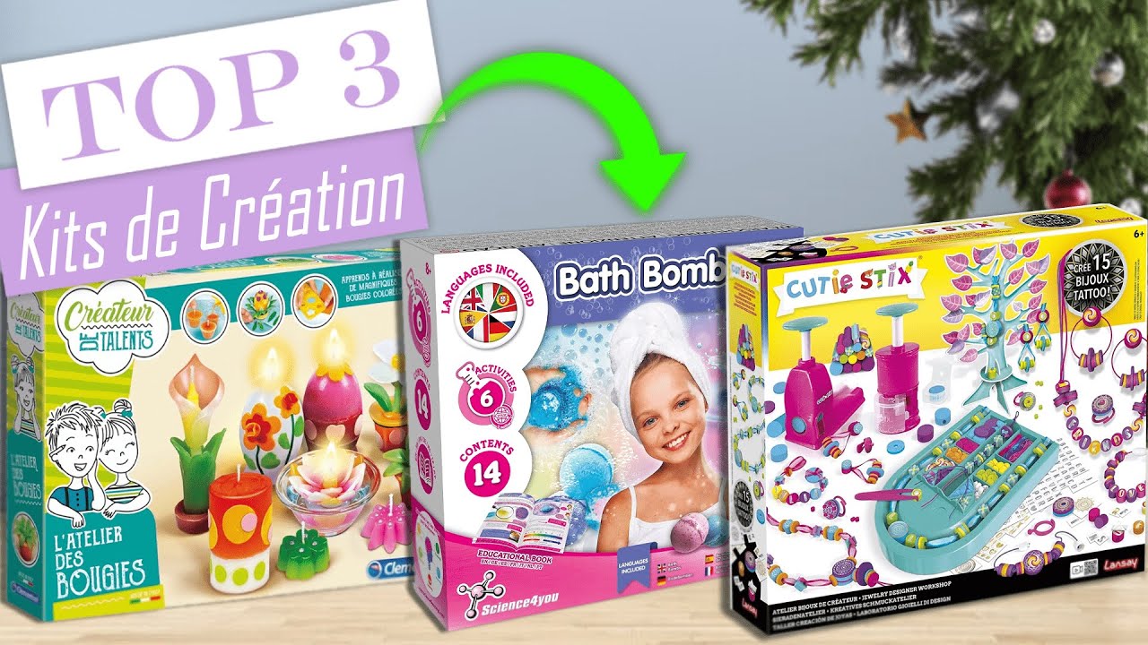 Top 3 des Meilleurs Kits de Création pour Enfants ! - YouTube